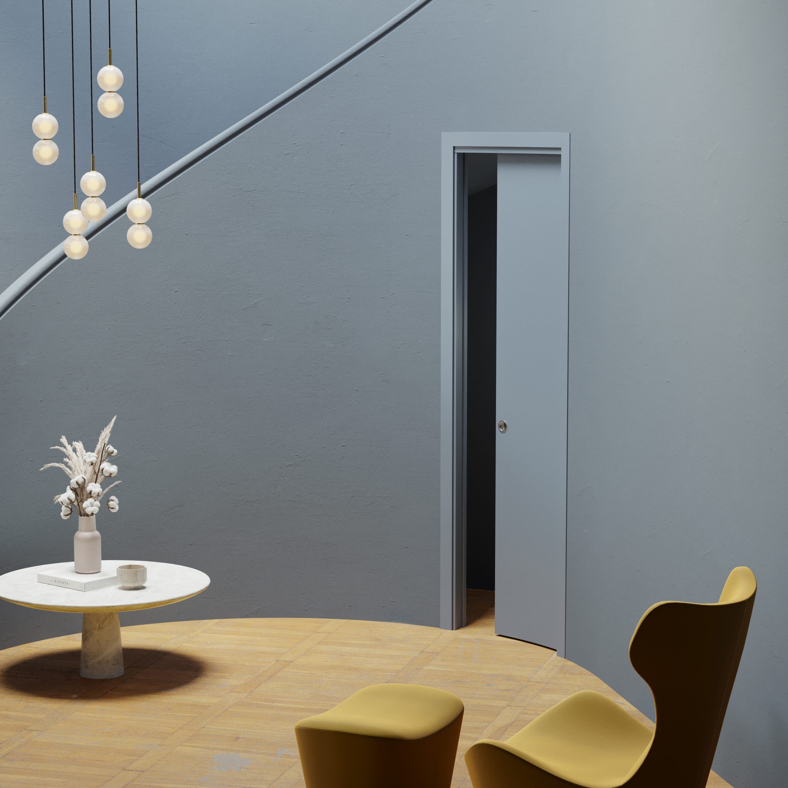 ARKIMEDE - Controtelaio scorrevole curvo | Unione Ingegneri